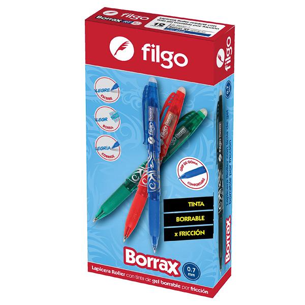 Distribuidora ORFEI - Catálogo | ROLLER FILGO BORRABLE AZUL BORRAX 0.7MM